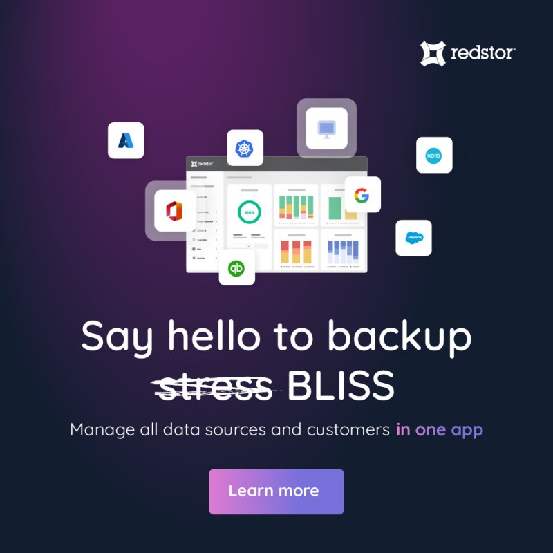 Redstor on LinkedIn: Cloud backup for MSPs. Only Smarter Redstor on LinkedIn: Cloud backup for MSPs. Only Smarter