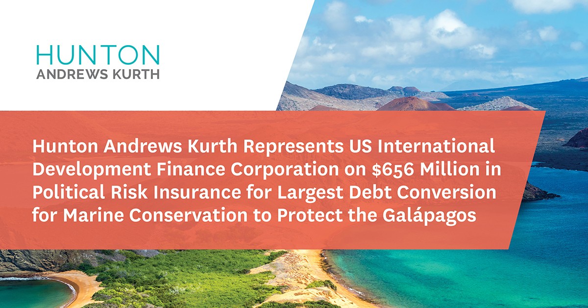 Hunton Andrews Kurth LLP on LinkedIn: Hunton Andrews Kurth Represents ... Hunton Andrews Kurth LLP on LinkedIn: Hunton Andrews Kurth Represents ...