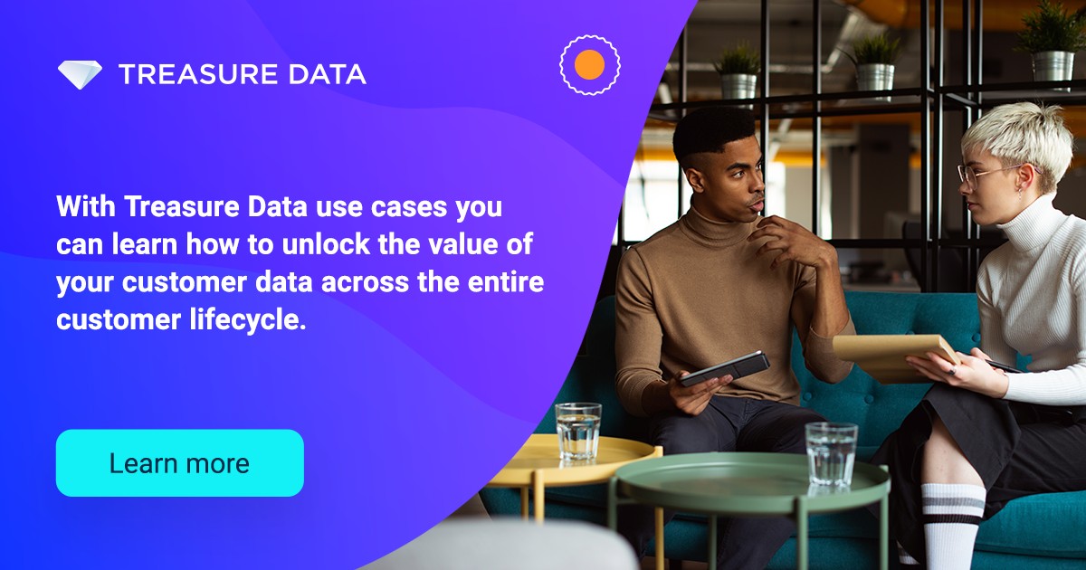 Mathew Ventre en LinkedIn: Treasure Data Use Cases Mathew Ventre en LinkedIn: Treasure Data Use Cases