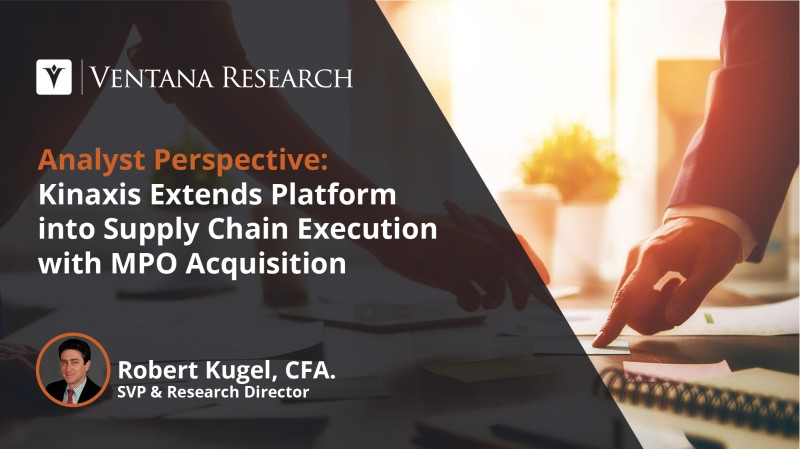 Ventana Research on LinkedIn: Kinaxis Extends Platform into Supply ... Ventana Research on LinkedIn: Kinaxis Extends Platform into Supply ...