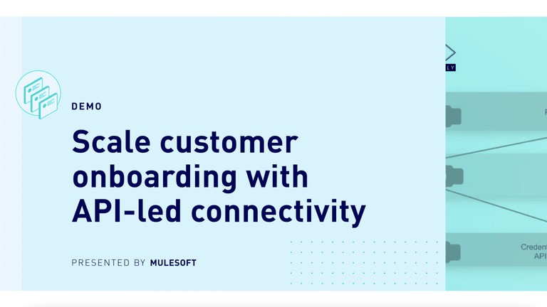 Kim Davis on LinkedIn: MuleSoft Demo | Scale customer onboarding with ... Kim Davis on LinkedIn: MuleSoft Demo | Scale customer onboarding with ...