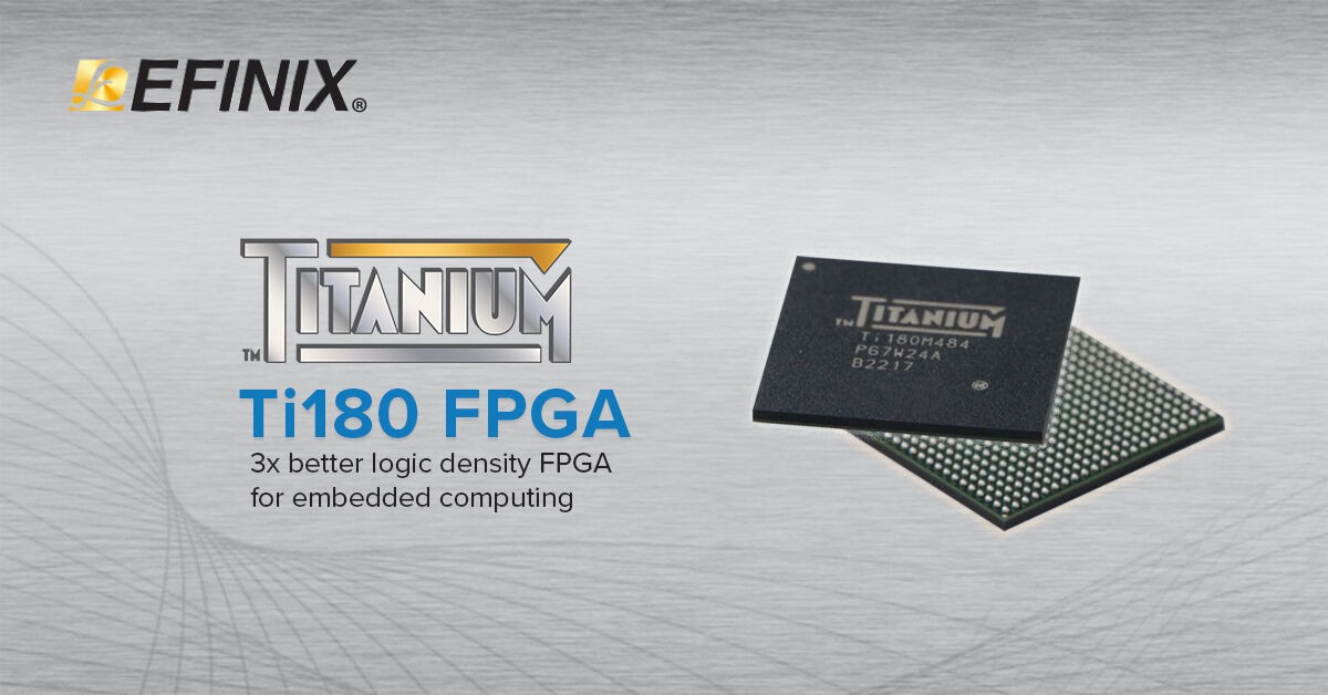 Efinix, Inc. on LinkedIn: Efinix offers 3x better logic density FPGA ... Efinix, Inc. on LinkedIn: Efinix offers 3x better logic density FPGA ...