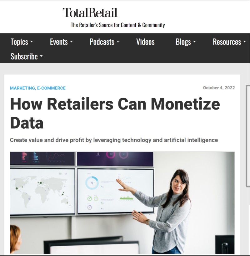 Paragon Shift on LinkedIn: How Retailers Can Monetize Data Paragon Shift on LinkedIn: How Retailers Can Monetize Data
