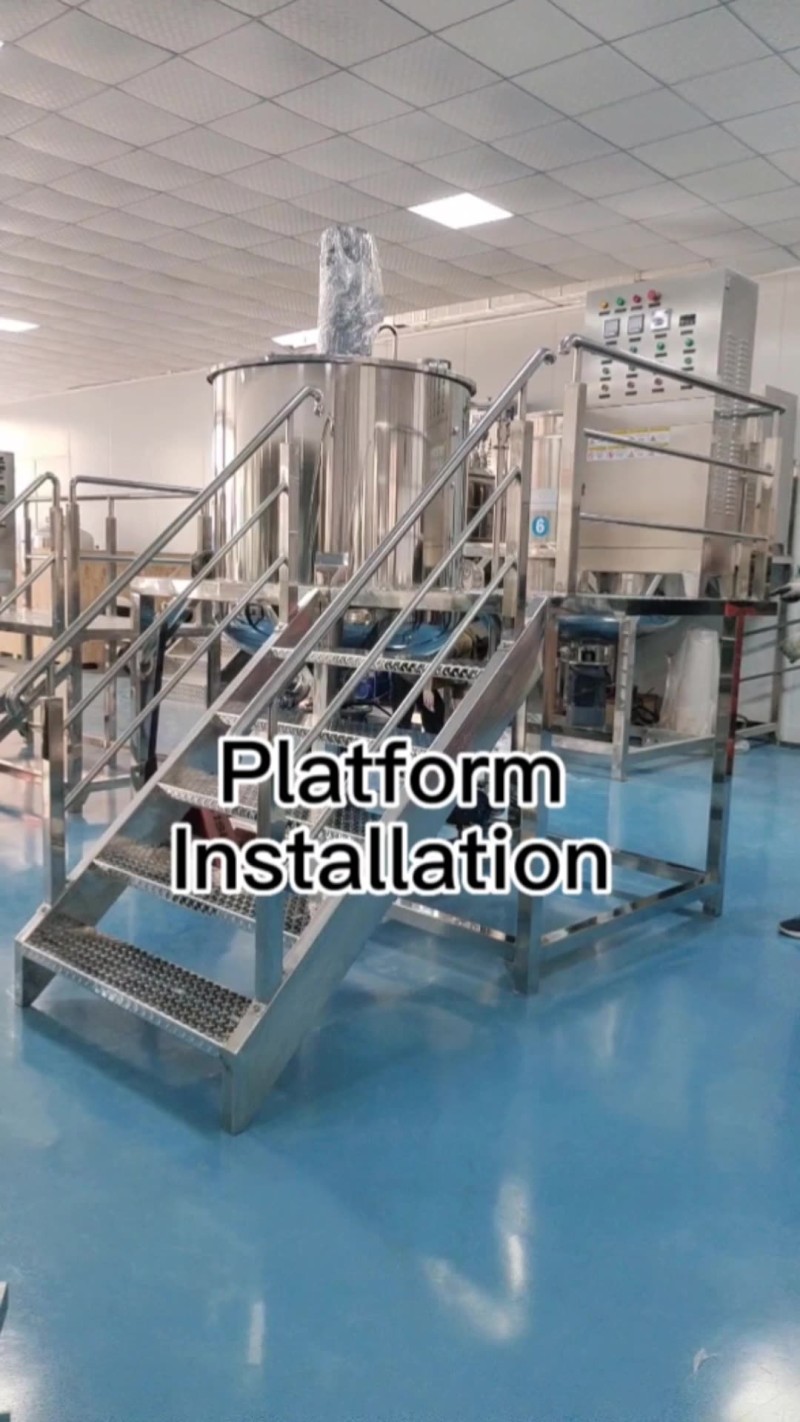ali fan on LinkedIn: How to install the plaform of homogenizing mixer? ali fan on LinkedIn: How to install the plaform of homogenizing mixer?