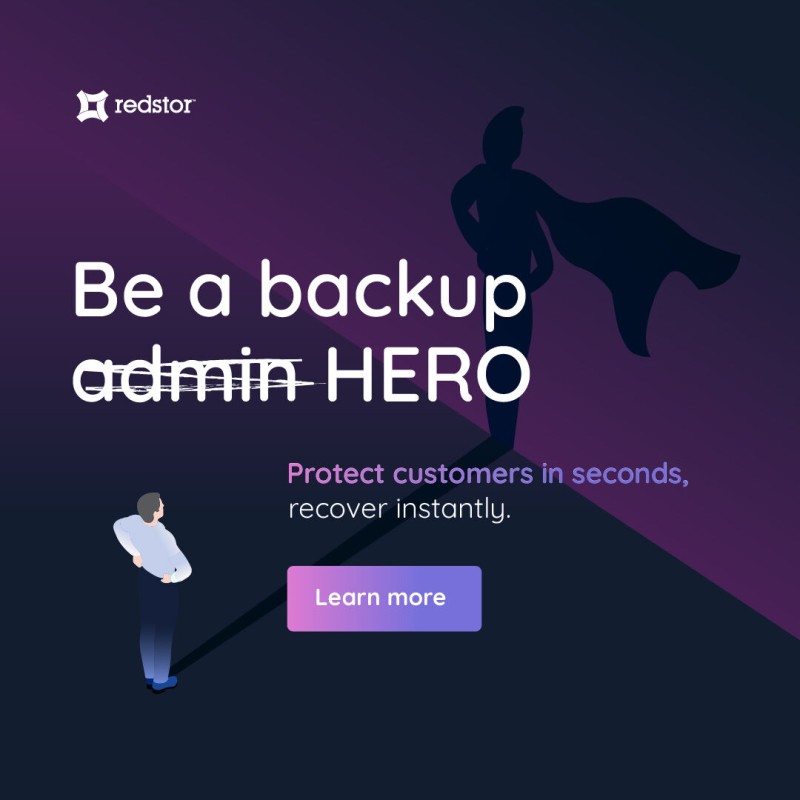 Redstor on LinkedIn: Cloud backup for MSPs. Only Smarter Redstor on LinkedIn: Cloud backup for MSPs. Only Smarter