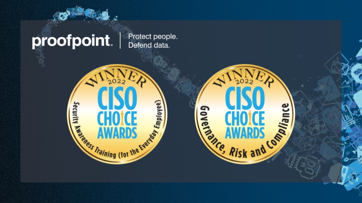 Hooman Minai on LinkedIn: Proofpoint Wins Top Honors at 2022 CISO ... Hooman Minai on LinkedIn: Proofpoint Wins Top Honors at 2022 CISO ...