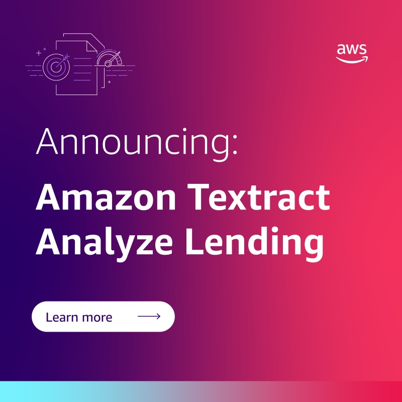 AWS AI on LinkedIn: Textract Analyze Lending - Amazon Web Services AWS AI on LinkedIn: Textract Analyze Lending - Amazon Web Services