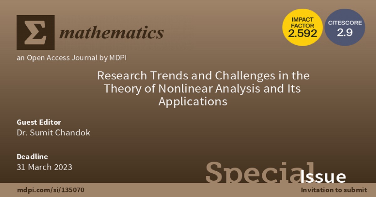 Mathematics MDPI on LinkedIn: Mathematics Mathematics MDPI on LinkedIn: Mathematics