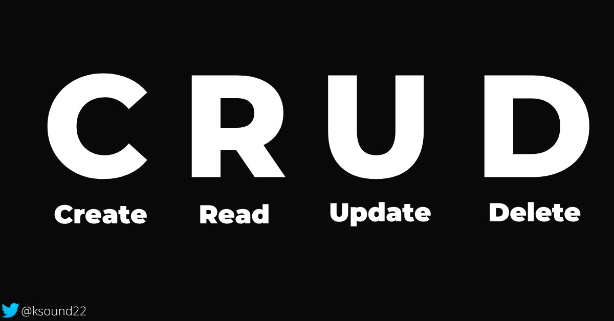 Alberto Marrugo Saldarriaga on LinkedIn: CRUD Operations – What is CRUD? Alberto Marrugo Saldarriaga on LinkedIn: CRUD Operations – What is CRUD?