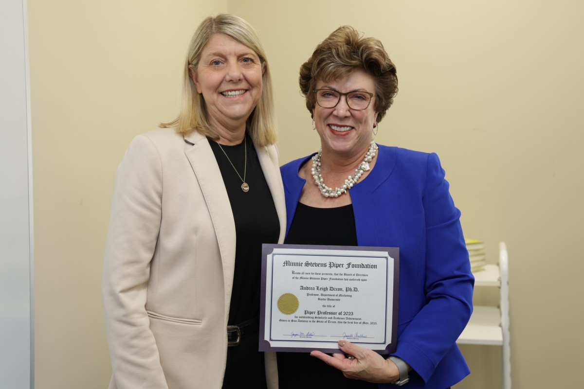 Baylor University on LinkedIn: Baylor Marketing Professor Honored as ... Baylor University on LinkedIn: Baylor Marketing Professor Honored as ...