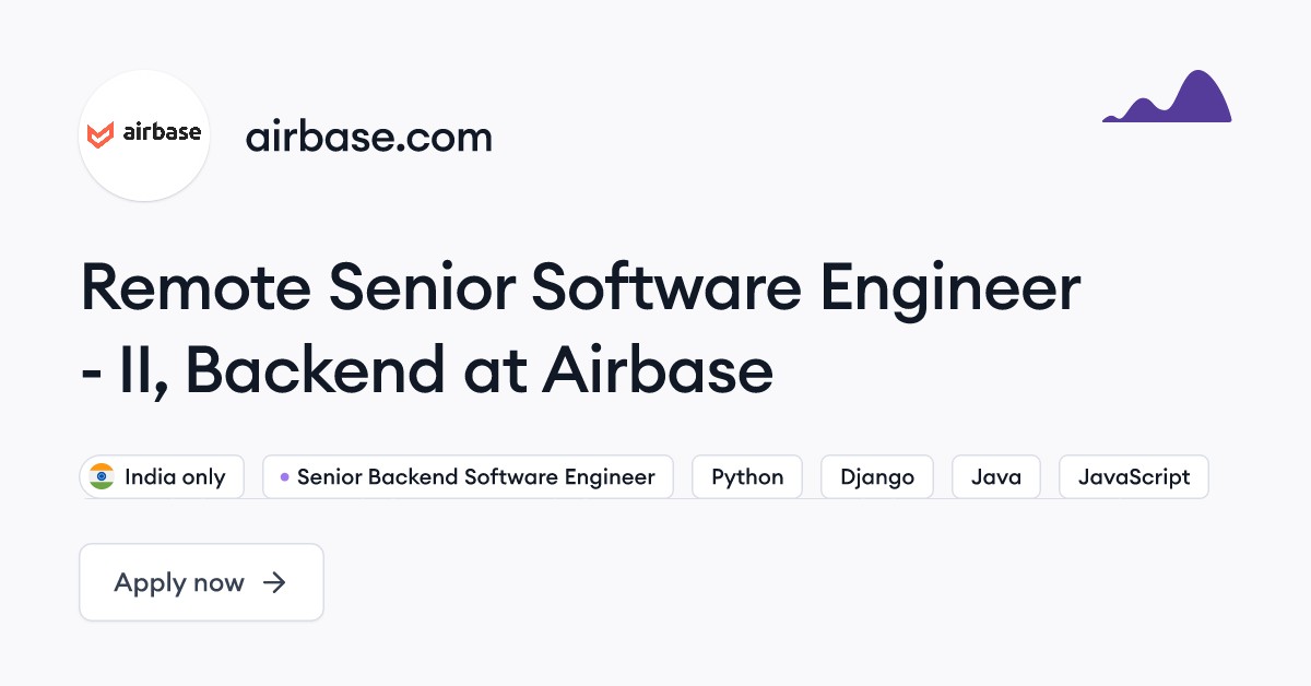 Himalayas on LinkedIn: Remote Senior Software Engineer - II, Backend ... Himalayas on LinkedIn: Remote Senior Software Engineer - II, Backend ...