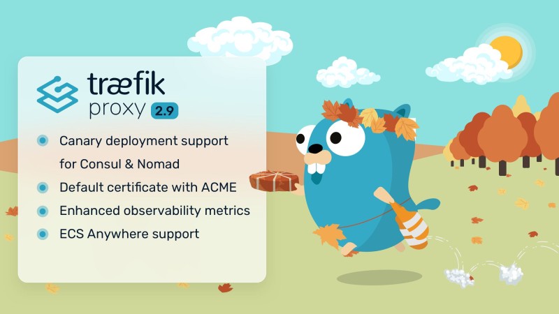 Traefik Labs on LinkedIn: Announcing Traefik Proxy 2.9 | Traefik Labs Traefik Labs on LinkedIn: Announcing Traefik Proxy 2.9 | Traefik Labs