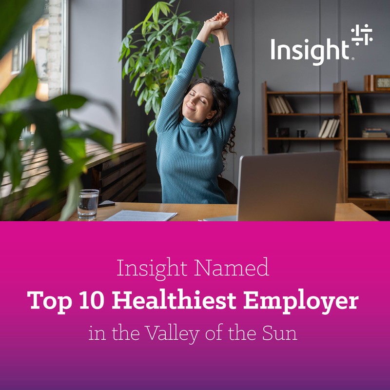 Jen Vasin on LinkedIn: Insight Named Top 10 Healthiest Employer in the ... Jen Vasin on LinkedIn: Insight Named Top 10 Healthiest Employer in the ...