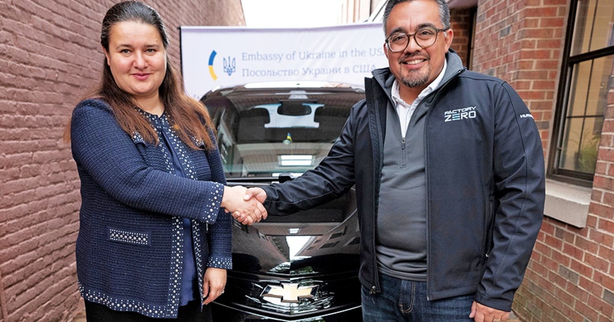 Asanka Lokuge on LinkedIn: A GM jolt: Ukrainian embassy goes electric Asanka Lokuge on LinkedIn: A GM jolt: Ukrainian embassy goes electric