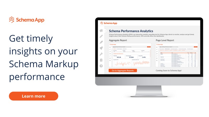 Schema App on LinkedIn: Schema Performance Analytics | Schema App Solutions Schema App on LinkedIn: Schema Performance Analytics | Schema App Solutions