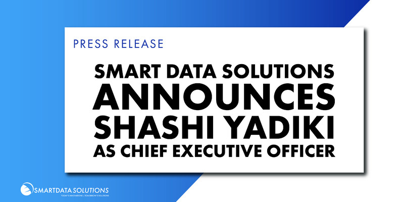 Smart Data Solutions on LinkedIn: SMART DATA SOLUTIONS ANNOUNCES SHASHI ... Smart Data Solutions on LinkedIn: SMART DATA SOLUTIONS ANNOUNCES SHASHI ...