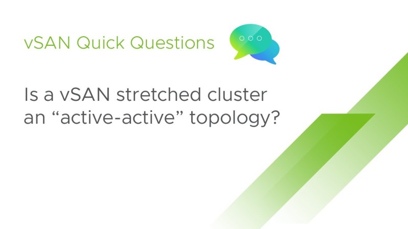 Nhem SamAn on LinkedIn: vSAN Quick Questions - Is a vSAN stretched ... Nhem SamAn on LinkedIn: vSAN Quick Questions - Is a vSAN stretched ...