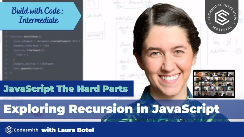 Codesmith on LinkedIn: JavaScript the Hard Parts: Exploring Recursion ... Codesmith on LinkedIn: JavaScript the Hard Parts: Exploring Recursion ...
