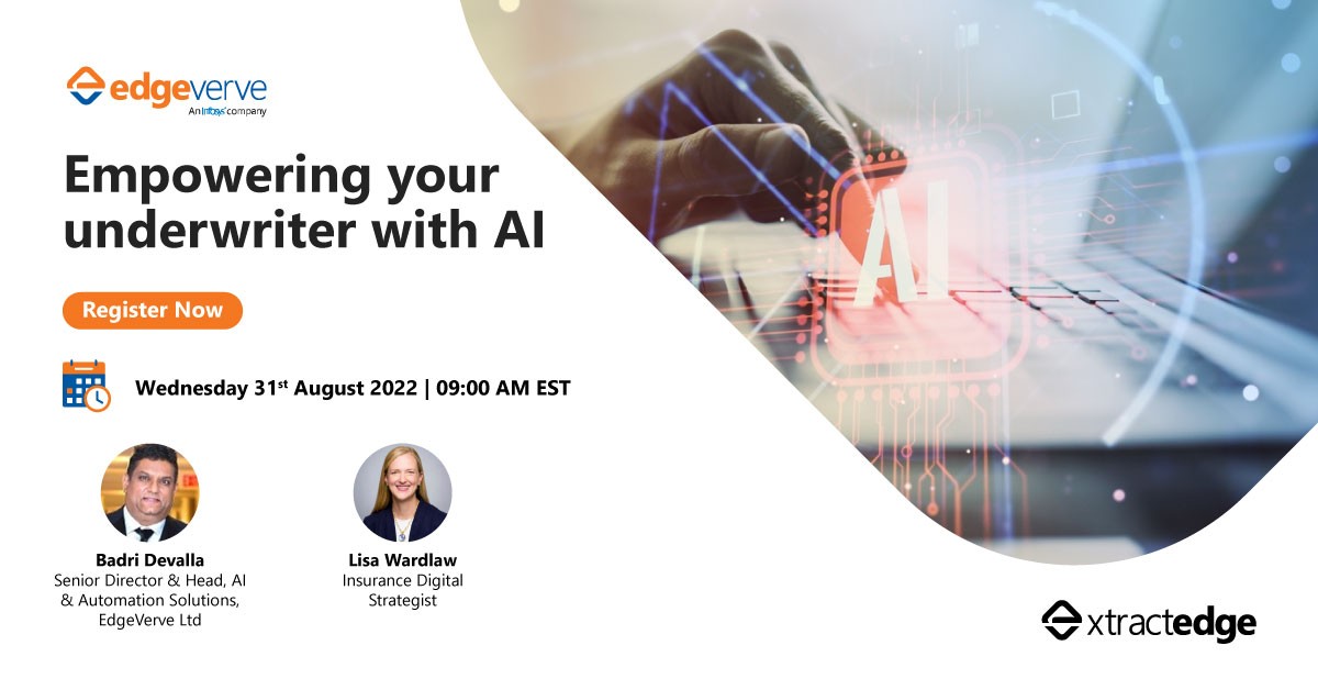 EdgeVerve on LinkedIn: Empowering your Underwriter with AI EdgeVerve on LinkedIn: Empowering your Underwriter with AI