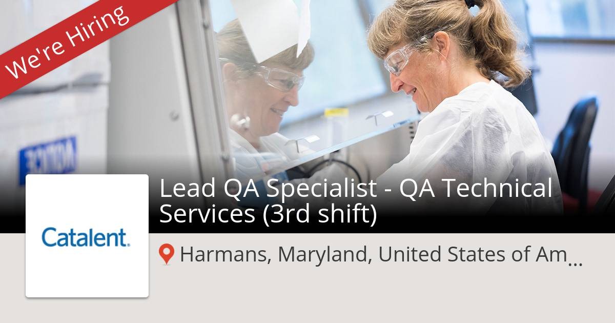 Mandy Pugh on LinkedIn: Job: Lead QA Specialist - QA Technical Services ... Mandy Pugh on LinkedIn: Job: Lead QA Specialist - QA Technical Services ...