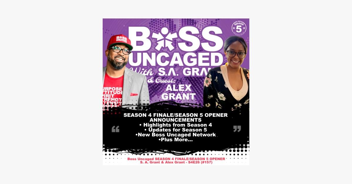 Shannol Grant on LinkedIn: Host Of Boss Uncaged: S. A. Grant AKA Season ... Shannol Grant on LinkedIn: Host Of Boss Uncaged: S. A. Grant AKA Season ...