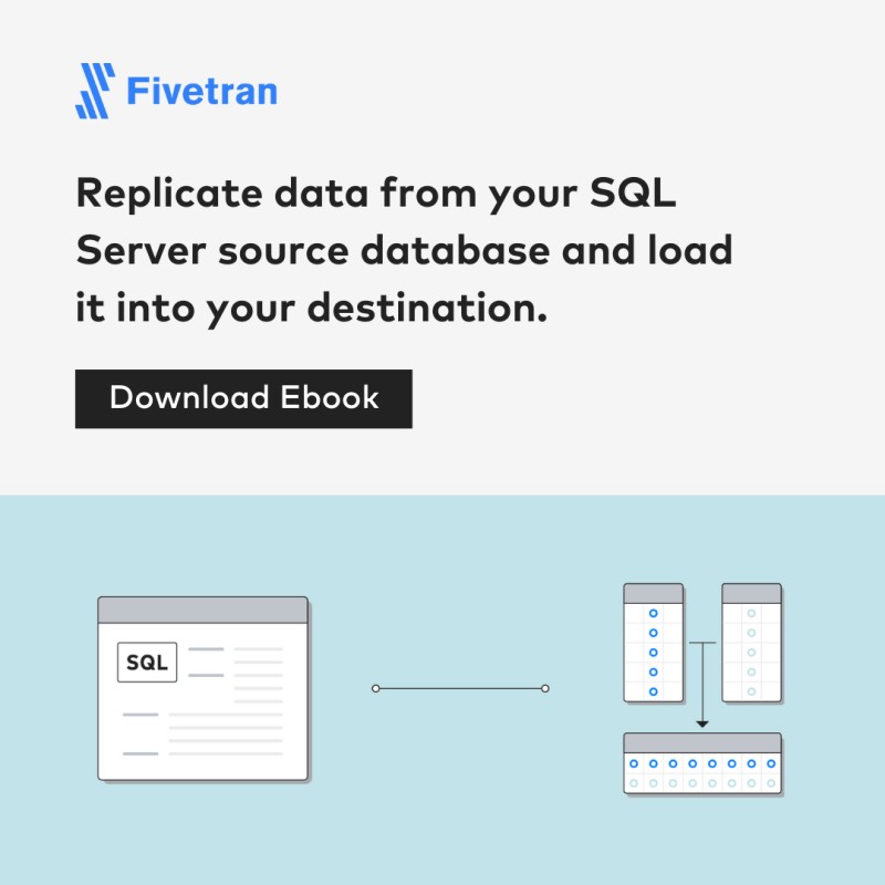 Fivetran on LinkedIn: Fivetran | Automated data movement platform Fivetran on LinkedIn: Fivetran | Automated data movement platform