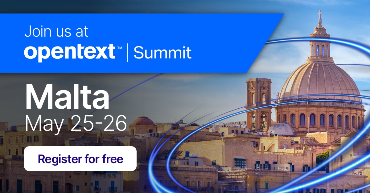 OpenText Analytics & AI on LinkedIn: Malta OpenText Analytics & AI on LinkedIn: Malta
