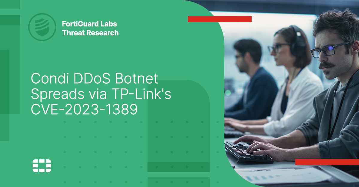 Gary Steenkamp on LinkedIn: Condi DDoS Botnet Spreads via TP-Link's CVE ... Gary Steenkamp on LinkedIn: Condi DDoS Botnet Spreads via TP-Link's CVE ...