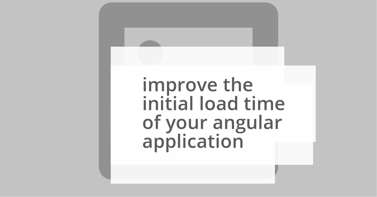 Angular Jobs on LinkedIn: Improving Angular initial load time Angular Jobs on LinkedIn: Improving Angular initial load time