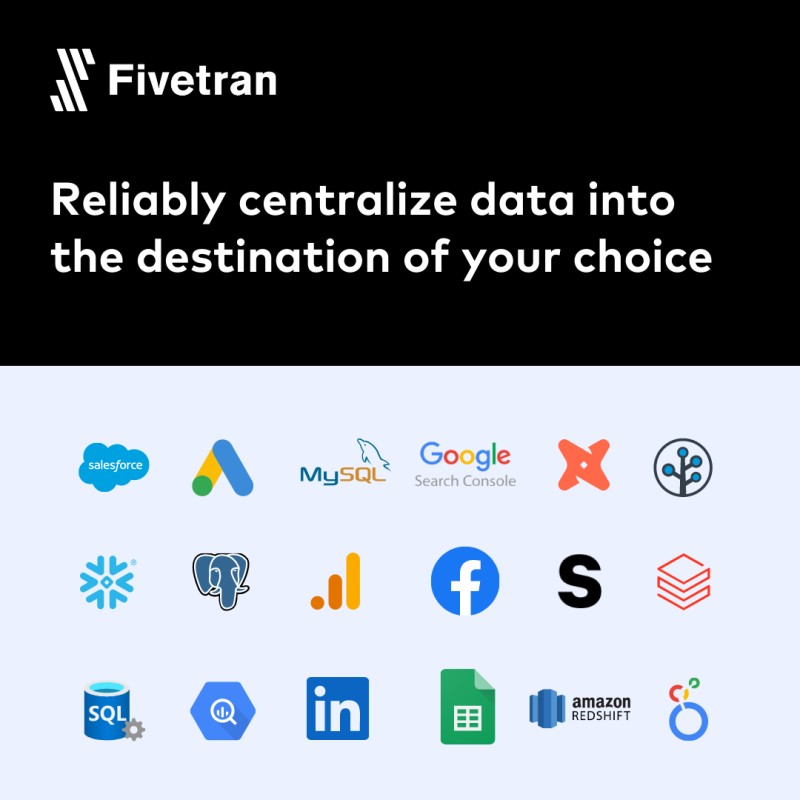 Fivetran on LinkedIn: Fivetran | Automated data movement platform Fivetran on LinkedIn: Fivetran | Automated data movement platform
