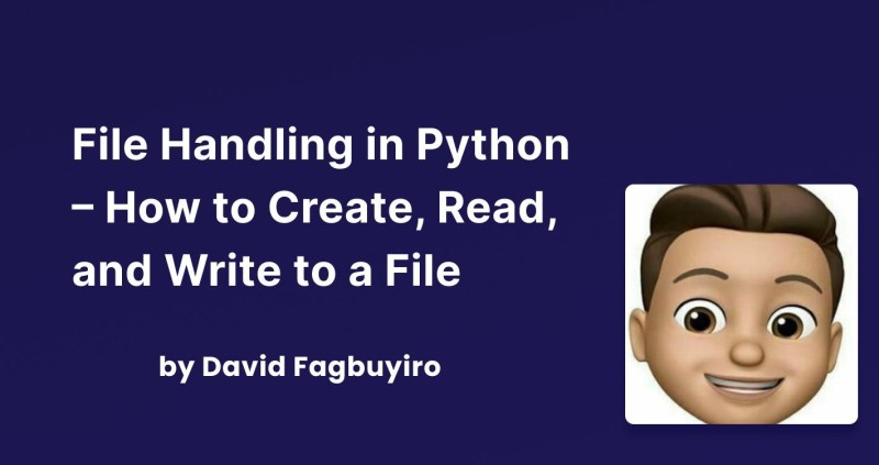 freeCodeCamp on LinkedIn: File Handling in Python – How to Create, Read ... freeCodeCamp on LinkedIn: File Handling in Python – How to Create, Read ...