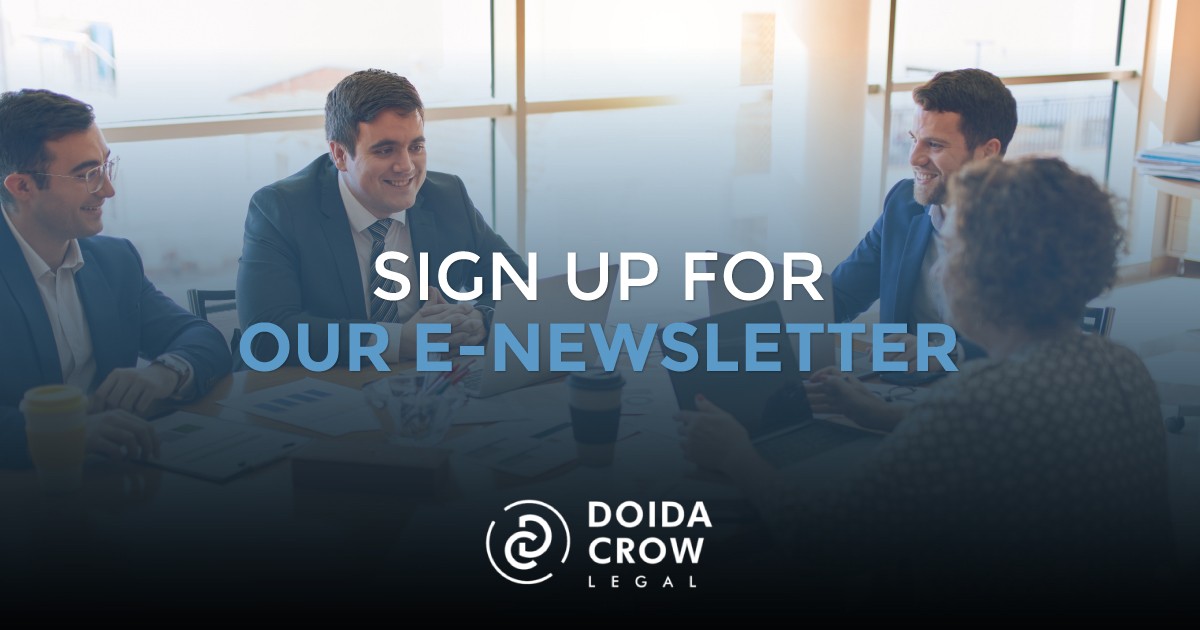 Doida Crow Legal on LinkedIn: Newsletter - Doida Crow Legal Doida Crow Legal on LinkedIn: Newsletter - Doida Crow Legal