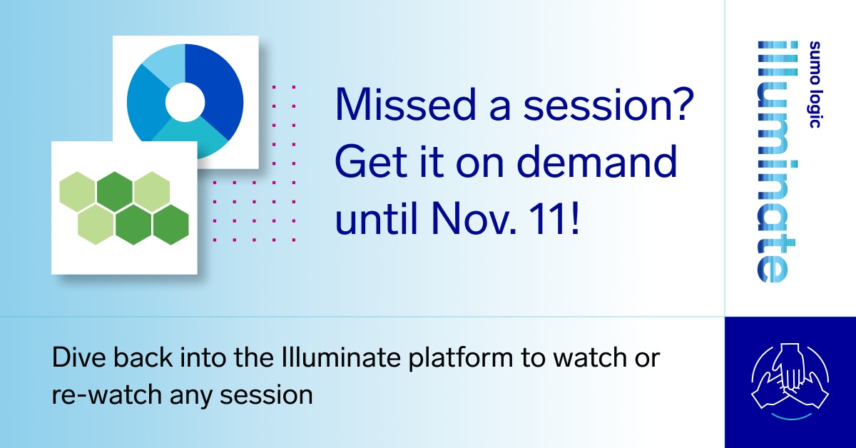 Samuel D Fell on LinkedIn: Illuminate 2022: Sumo Logic User Conference ... Samuel D Fell on LinkedIn: Illuminate 2022: Sumo Logic User Conference ...