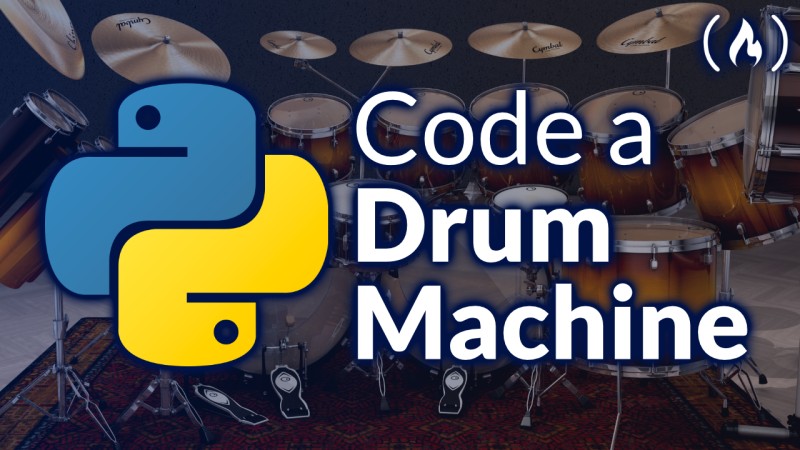 freeCodeCamp on LinkedIn: Create a Drum Machine with Python and Pygame freeCodeCamp on LinkedIn: Create a Drum Machine with Python and Pygame