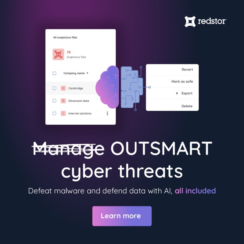 Redstor on LinkedIn: Cloud backup for MSPs. Only Smarter Redstor on LinkedIn: Cloud backup for MSPs. Only Smarter