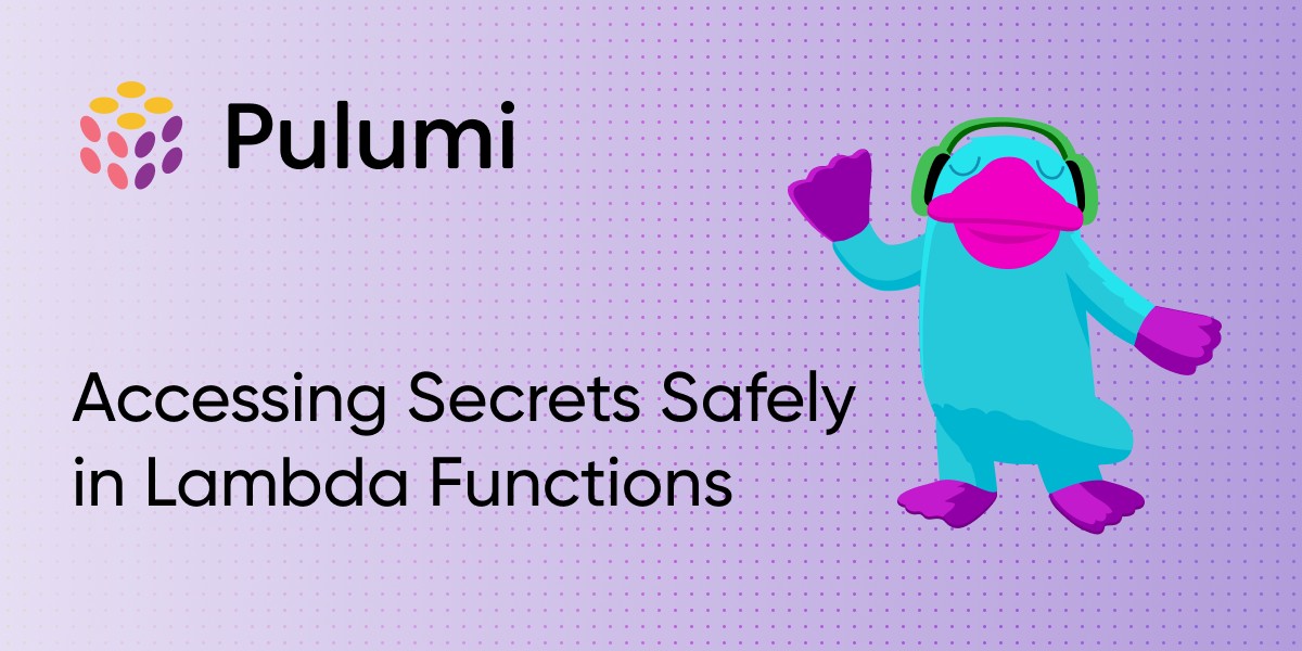 Piers Karsenbarg on LinkedIn: Accessing Secrets Safely in Lambda Functions Piers Karsenbarg on LinkedIn: Accessing Secrets Safely in Lambda Functions