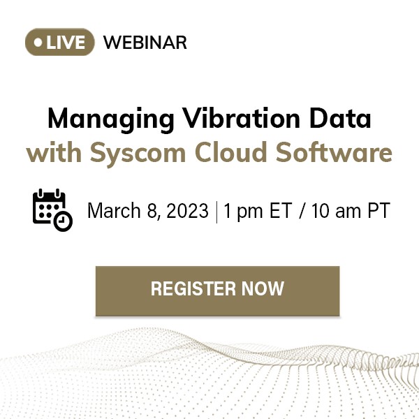 Linda Collins on LinkedIn: Managing Vibration Data with Syscom Cloud ... Linda Collins on LinkedIn: Managing Vibration Data with Syscom Cloud ...