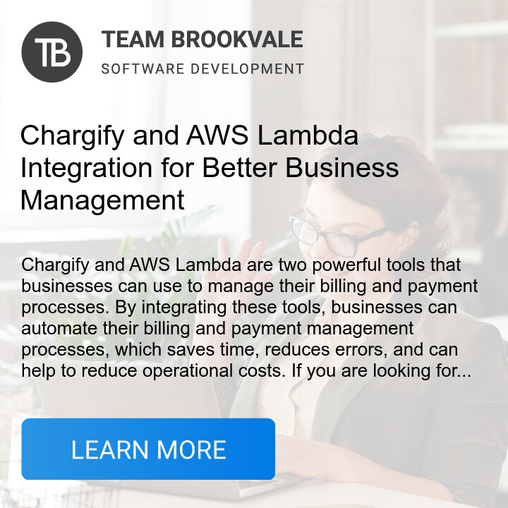 Thomas Saunders on LinkedIn: Chargify and AWS Lambda Integration for ... Thomas Saunders on LinkedIn: Chargify and AWS Lambda Integration for ...