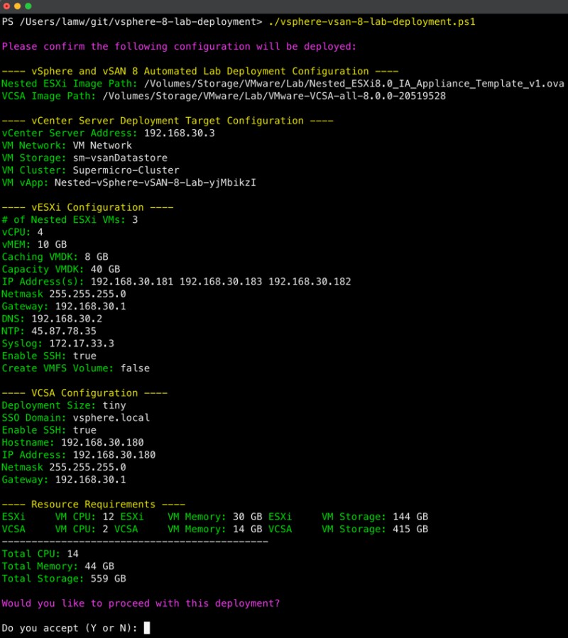 Ashish Bhartiya on LinkedIn: Automated vSphere & vSAN 8 Lab Deployment ... Ashish Bhartiya on LinkedIn: Automated vSphere & vSAN 8 Lab Deployment ...