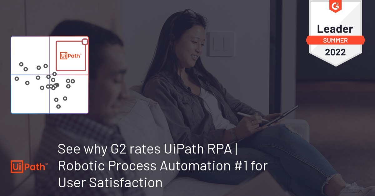 UiPath on LinkedIn: The G2 on UiPath RPA | Robotic Process Automation UiPath on LinkedIn: The G2 on UiPath RPA | Robotic Process Automation