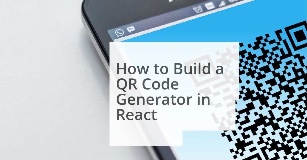 React Jobs on LinkedIn: How to Build a QR Code Generator in React ... React Jobs on LinkedIn: How to Build a QR Code Generator in React ...