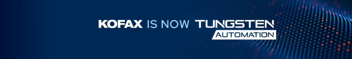 Tungsten Automation on LinkedIn: Kofax is Now Tungsten Automation ... Tungsten Automation on LinkedIn: Kofax is Now Tungsten Automation ...