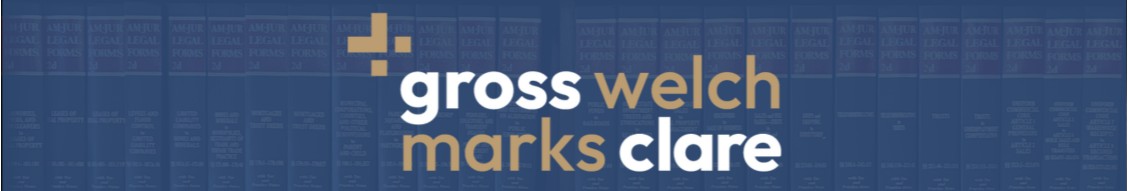 Gross Welch Marks Clare, PC, LLO on LinkedIn: Congratulations to Dan ... Gross Welch Marks Clare, PC, LLO on LinkedIn: Congratulations to Dan ...