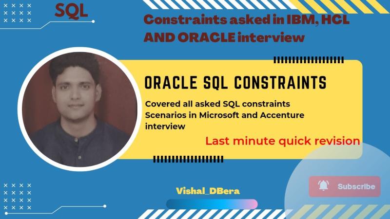 VISHAL TIWARI on LinkedIn: Constraints in SQL in Hindi || How to ... VISHAL TIWARI on LinkedIn: Constraints in SQL in Hindi || How to ...