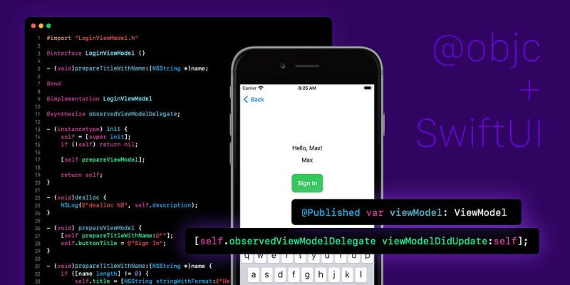 Maksim Kalik on LinkedIn: Updating SwiftUI Views From Objective-C Using ... Maksim Kalik on LinkedIn: Updating SwiftUI Views From Objective-C Using ...