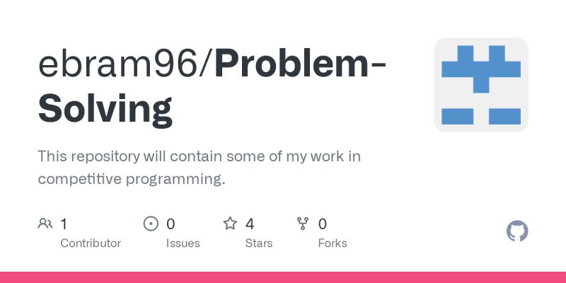 Ebram Shehata on LinkedIn: GitHub - ebram96/Competitive-Programming ... Ebram Shehata on LinkedIn: GitHub - ebram96/Competitive-Programming ...