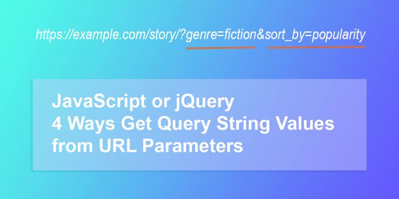Amit Sonkhiya on LinkedIn: 4 Ways Get Query String Values from URL ... Amit Sonkhiya on LinkedIn: 4 Ways Get Query String Values from URL ...