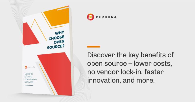 Percona on LinkedIn: Why Choose Open Source? Percona on LinkedIn: Why Choose Open Source?