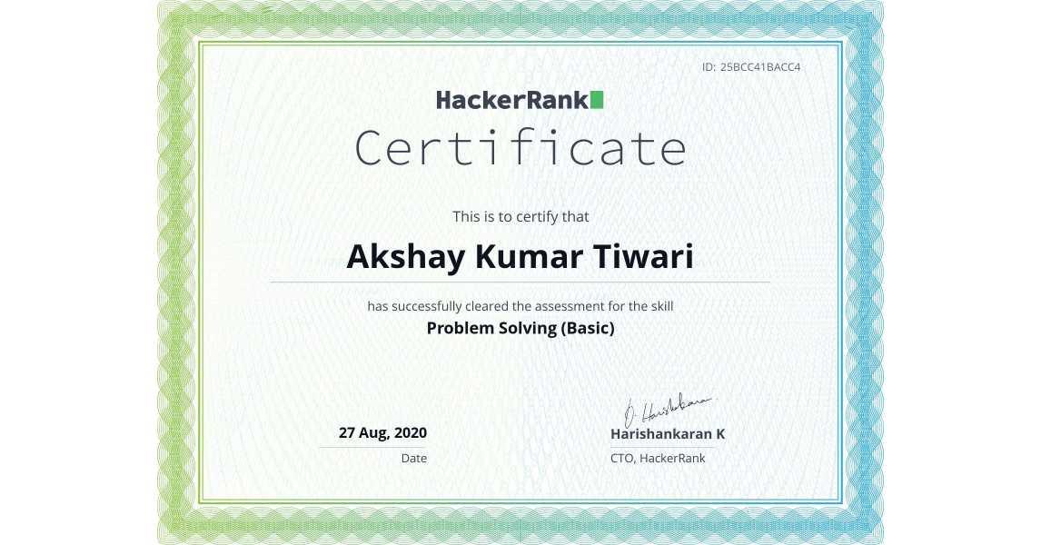 Akshay Kumar Tiwari on LinkedIn: #datastructures #problemsolvingskills Akshay Kumar Tiwari on LinkedIn: #datastructures #problemsolvingskills