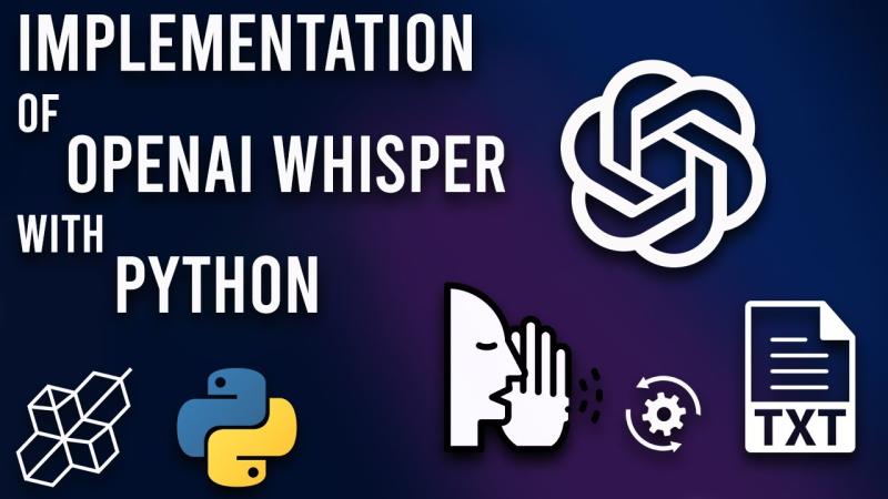 AI Sciences on LinkedIn: Implementation Of OpenAI Whisper Using Python ... AI Sciences on LinkedIn: Implementation Of OpenAI Whisper Using Python ...
